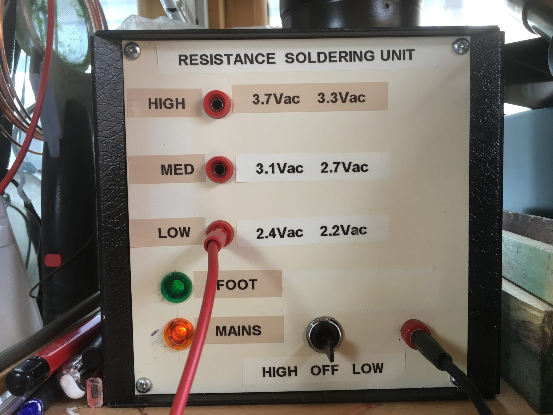 Improving my Resistance Soldering Unit (RSU) – Narrow Gauge Railway ...